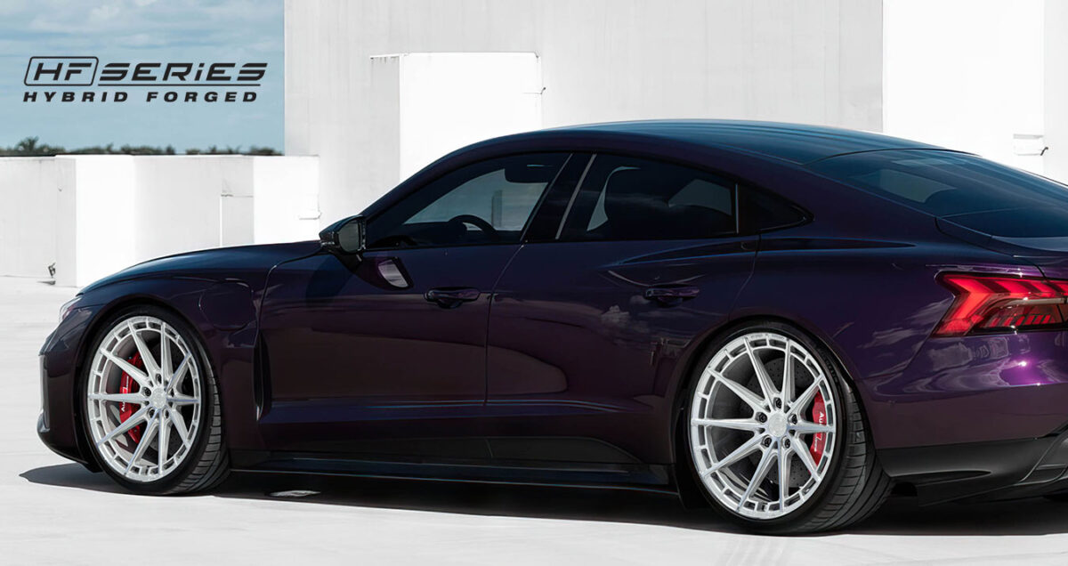 GT FORM HF1.1 HYBRID FORGED SILVER MACHINED 19X9 5X110 WHEEL - CNC Wheels