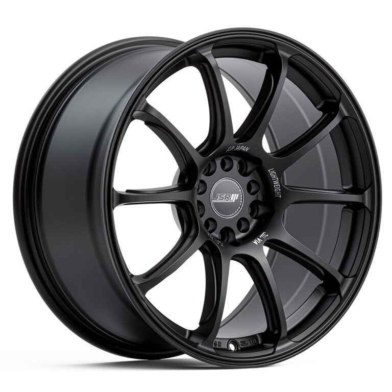 JSR ST10 SATIN BLACK 18X8.5 5X110 WHEEL - CNC Wheels