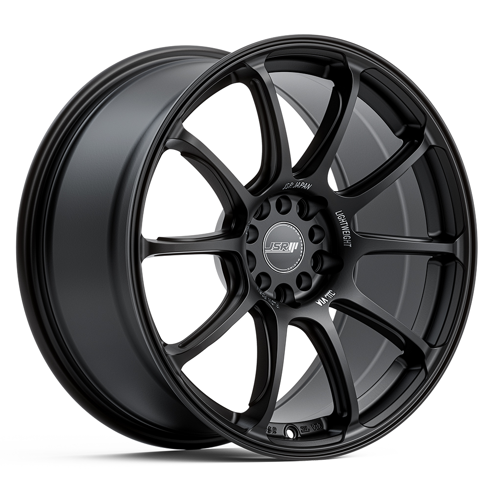 JSR ST10 SATIN BLACK 18X8.5 5X120 WHEEL ONLY - CNC Wheels