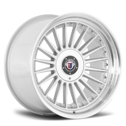 REP 5010 BM SILVER MACHINED LIP 19X10 5X112 WHEEL - CNC Wheels