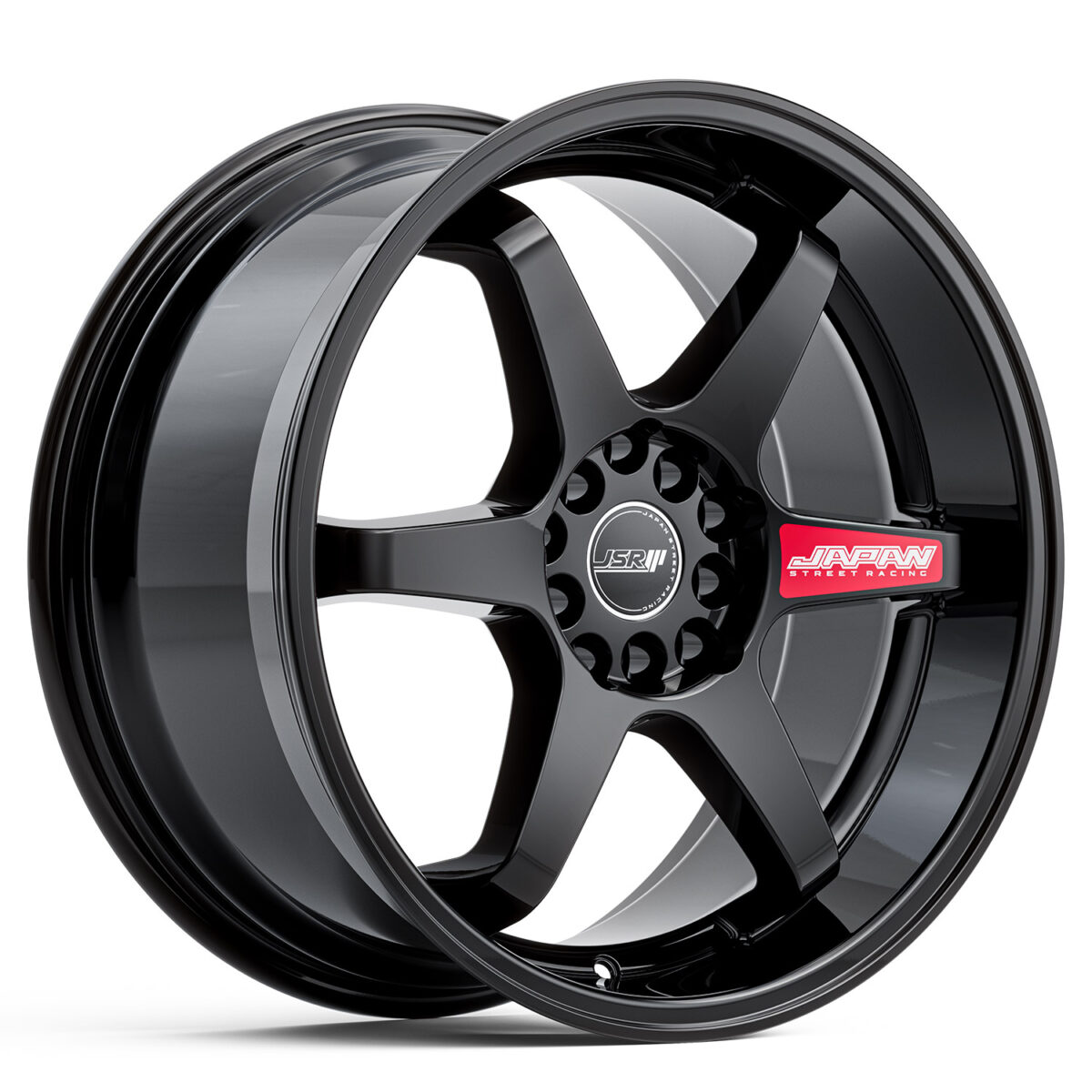 JSR ST21 GLOSS BLACK 18X8.5 5X114.3 WHEEL - CNC Wheels