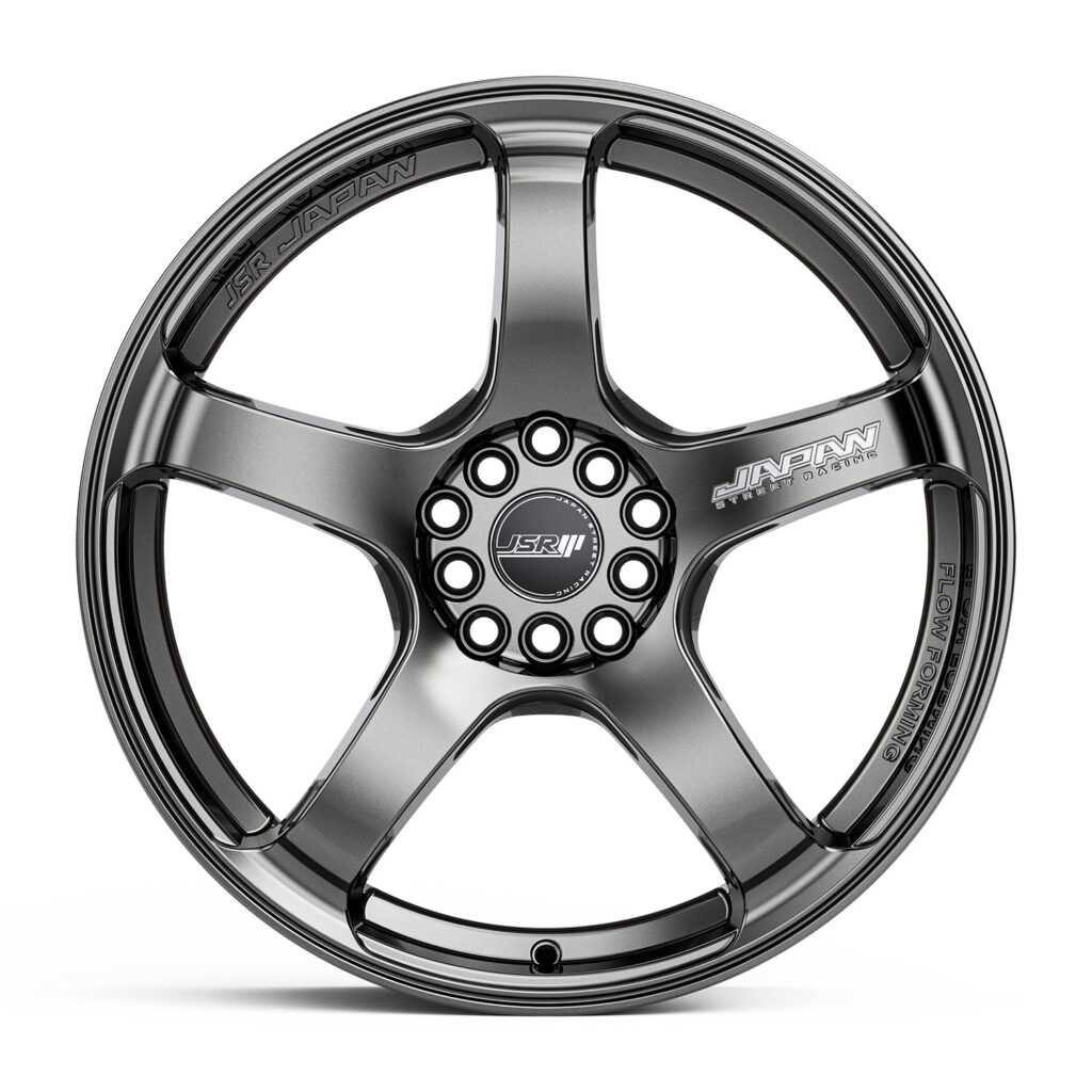 JSR ST52 SHADOW CHROME 18X9 5X110 WHEEL - CNC Wheels