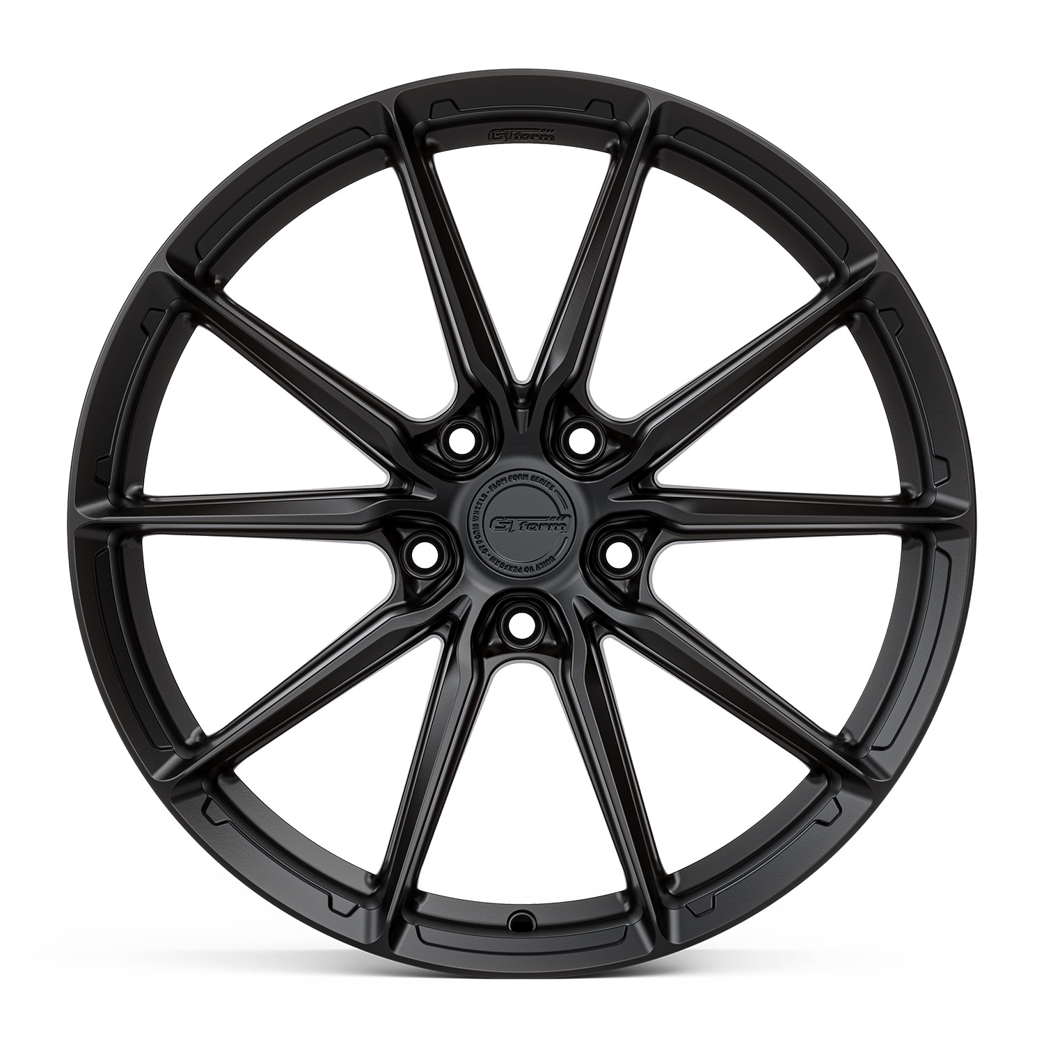 GT FORM VENUS SATIN BLACK 19X8.5 5X100 WHEEL ONLY - CNC Wheels